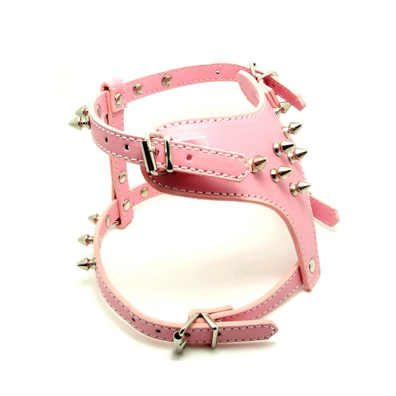 Poochy And Zoey Leather Spike Harness | Harness | Poochyandzoey.com